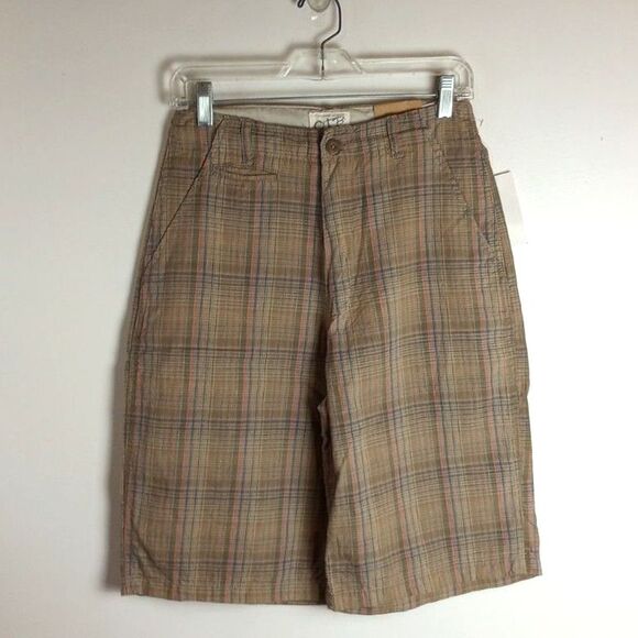 Otb | Shorts | Plus Size 6 Womens Plaid Shorts Nwt | Poshmark